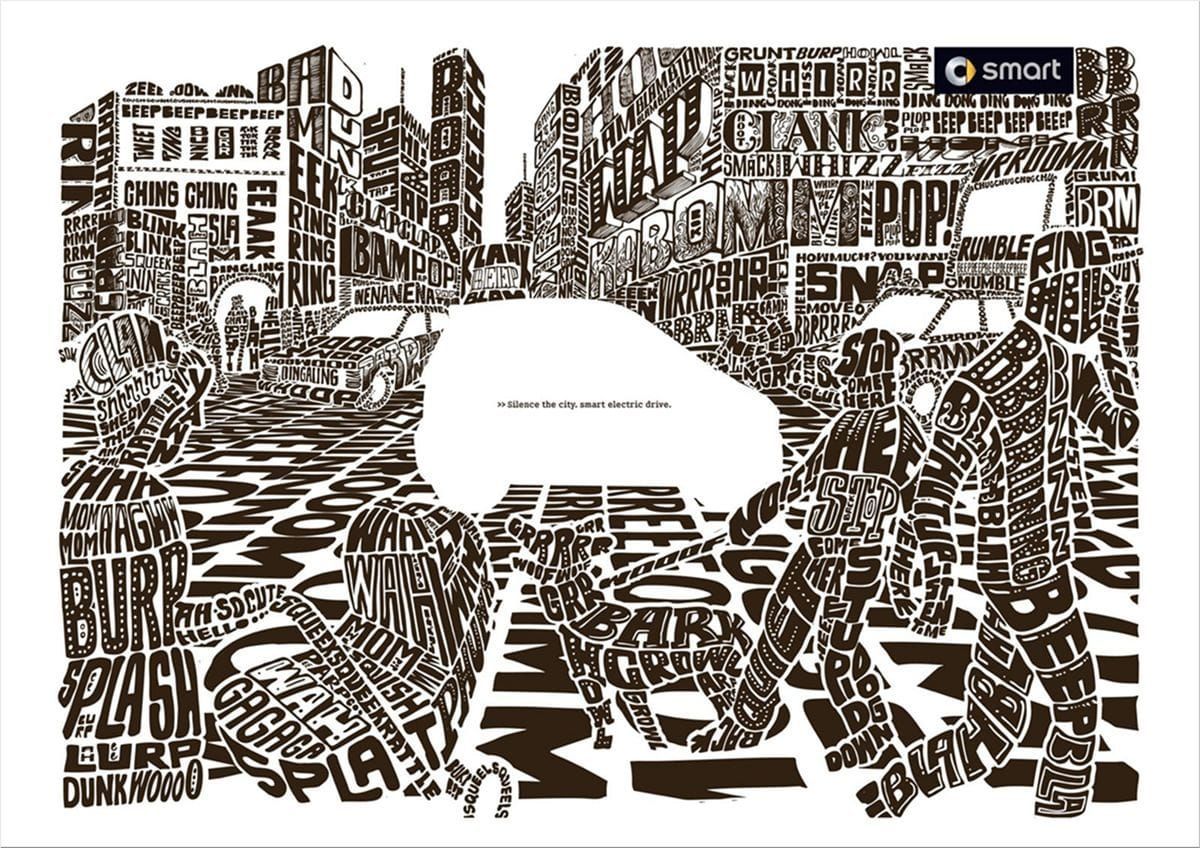 Smart Silence The City Smart Electric Drive Smart Ads