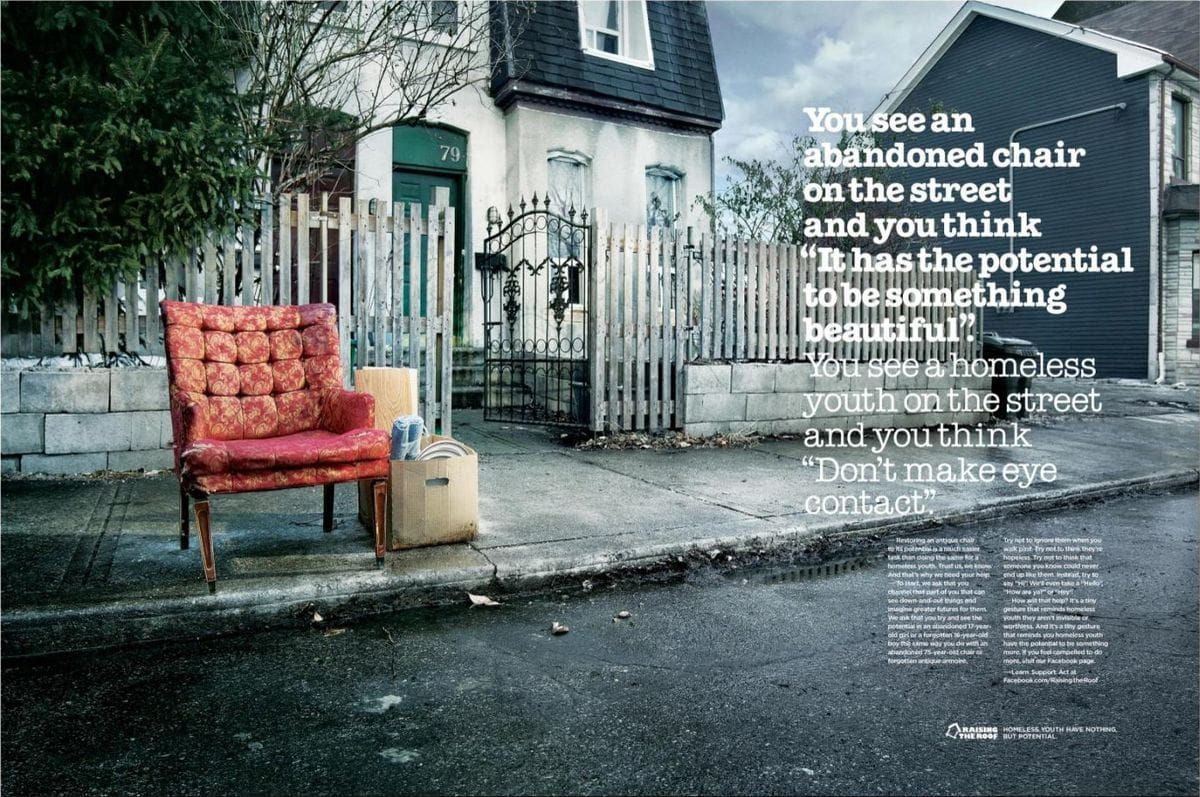 Raising The Roof for Canada's Homeless | ad Ruby Raising The Roof for Canada's Homeless | ad Ruby